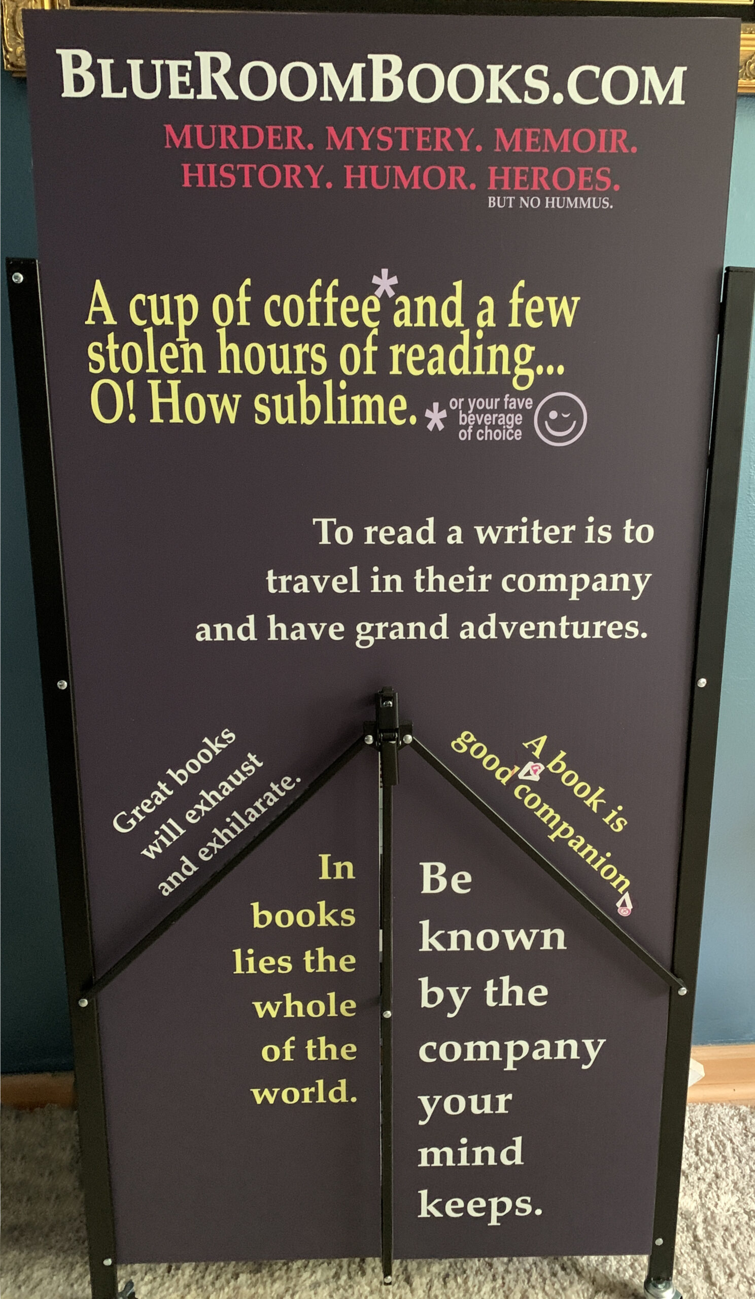 The Blue Room Books Tour of Independent Bookstores – Blue Room Books ...